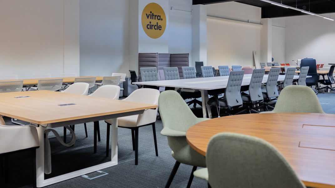 Over Vitra Circle – Vitra Circle Store Brussels